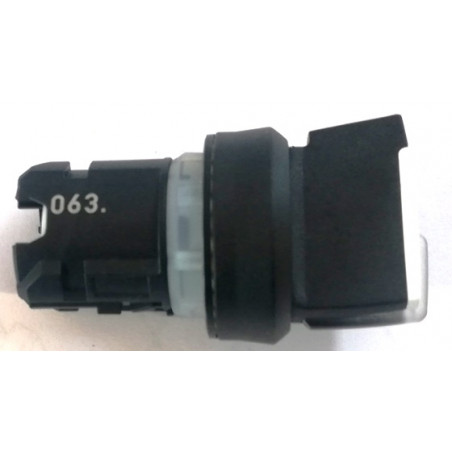 22 mm Plastic Round Selector Switch 3 positions ILLUMINATED WHITE